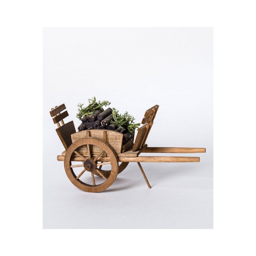 Santon La gitane (ou bohémienne) 7 cm, en argile peint à la main ...